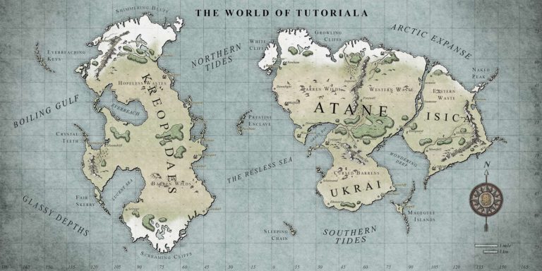How to make a fantasy map